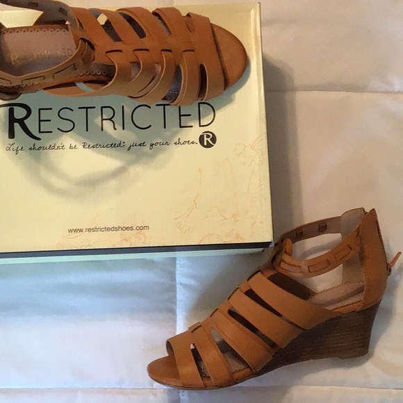 Restricted | Shoes | Wedge Sandals | Poshmark